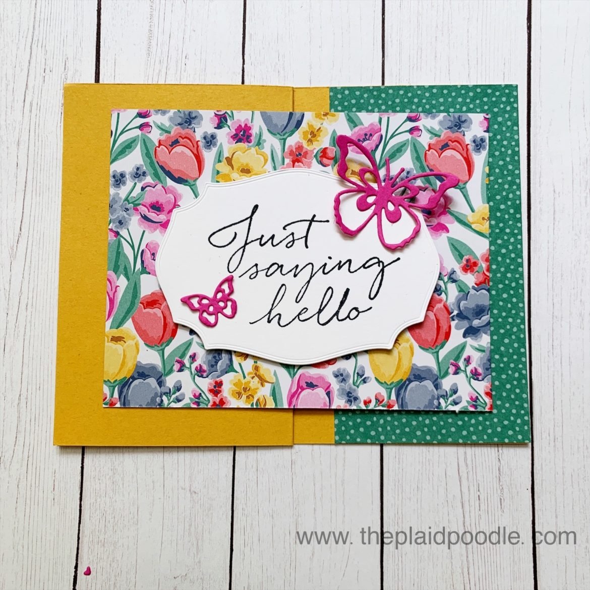 Two Fun Fold Cards Full of Flowers