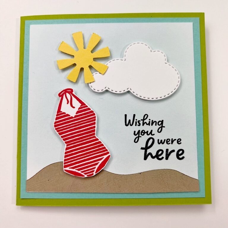 Make a Sunny Splash Summer Fun Card