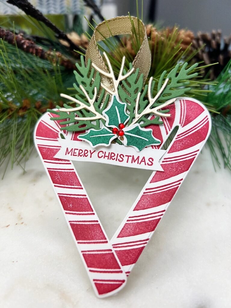 Make some Sweet Candy Canes Package Toppers