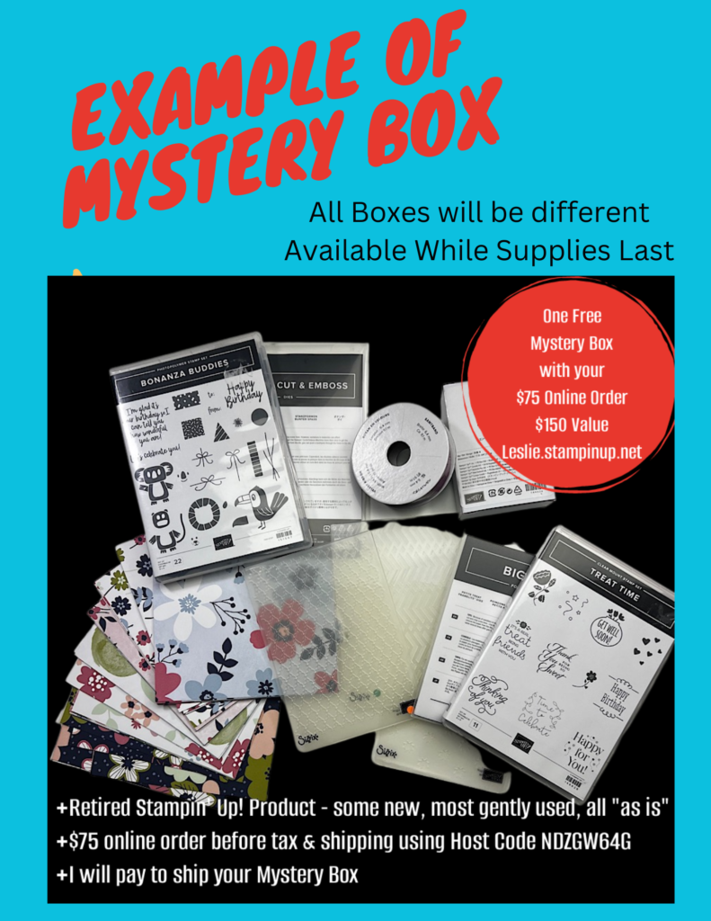 Mystery Boxes are Here! | The Plaid Poodle Papercrafting Company