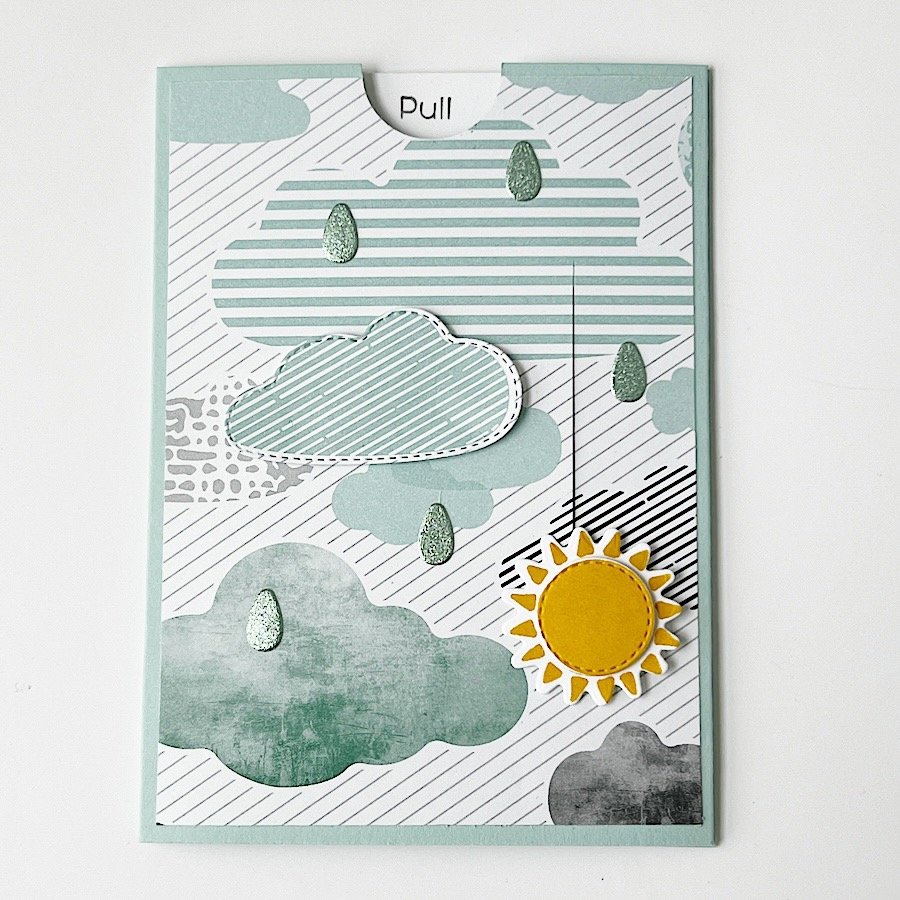 Make a Bright Skies Interactive Slider Card | The Plaid Poodle ...